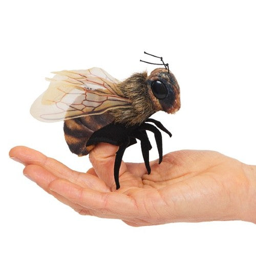 Folkmanis Puppets Mini Bee Finger Puppet – Little Red Hen