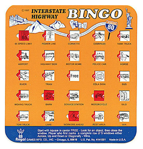 Travel Bingo – Little Red Hen