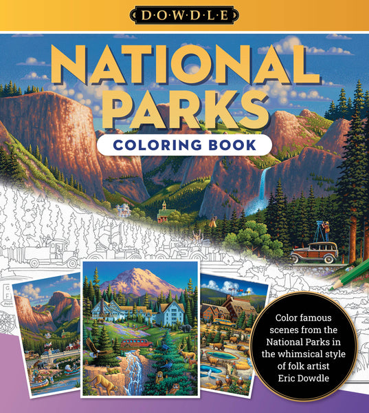 National Parks Coloring Book – Little Red Hen
