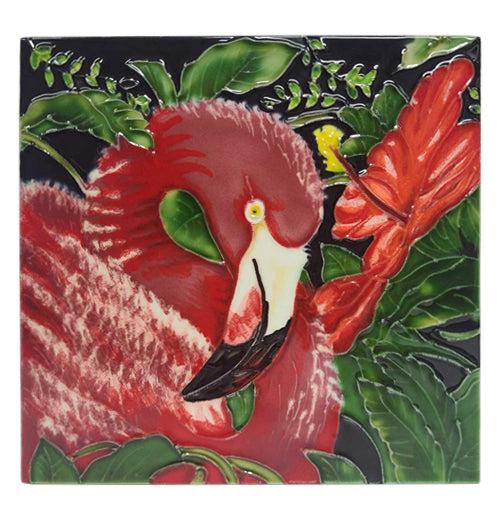 Flamingo Tile – Little Red Hen