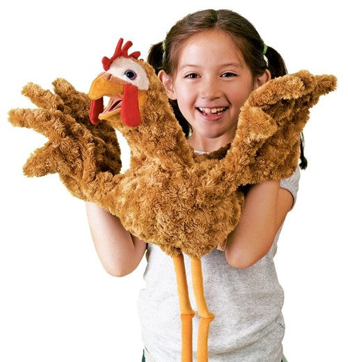 Folkmanis Puppets Chicken Puppet – Little Red Hen