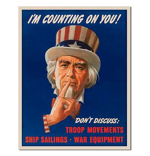 Uncle Sam Tin Sign – Little Red Hen