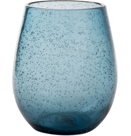 Bubble Glass Stemless Wine Glass – Little Red Hen