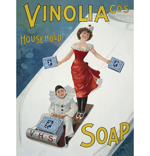 Vinolia Soap Tin Sign – Little Red Hen