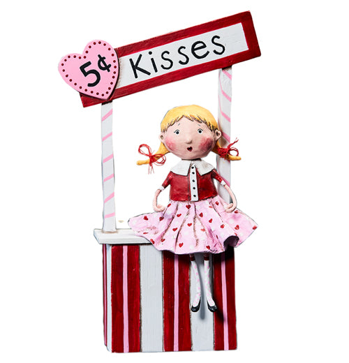 5 Cent Kisses Figurine – Little Red Hen
