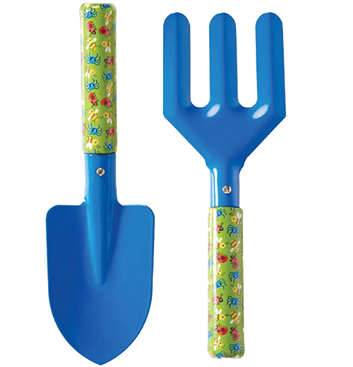 Little Gardener Rake and Trowel – Little Red Hen