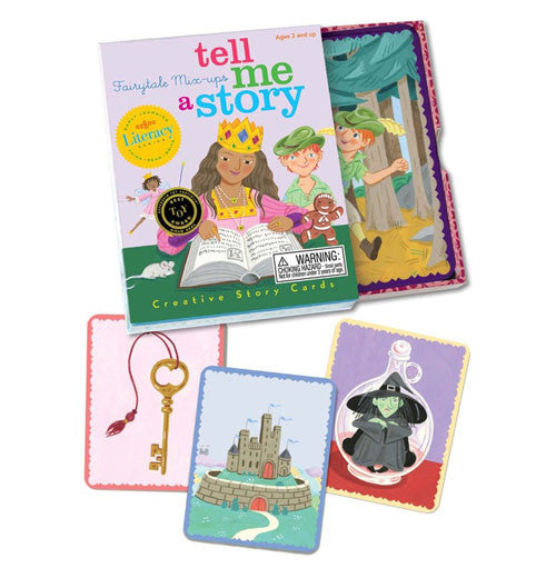 eeBoo "Fairy Tale Mix it Up" Tell Me a Story Cards – Little Red Hen