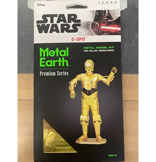 C-3PO Metal Model Kit – Little Red Hen
