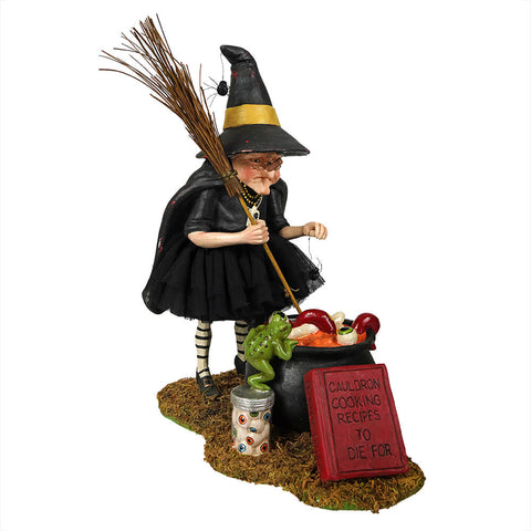 "Cauldron Cooking Witch" Figurine – Little Red Hen