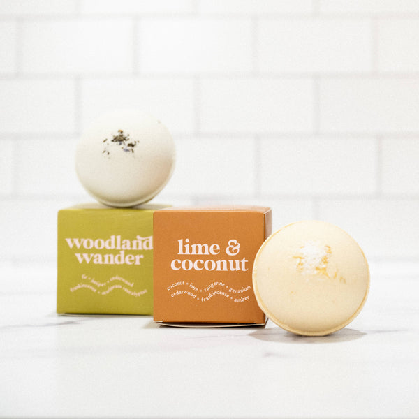 LIME COCONUT • 100% BOTANICAL BATH BOMB • – Little Red Hen