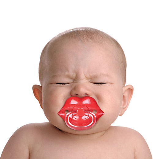 Fred & Friends Pacifier, Chill Baby "Lips" – Little Red Hen