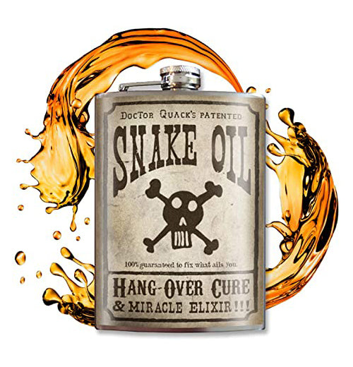 Trixie & Milo Flask "Snake Oil" – Little Red Hen